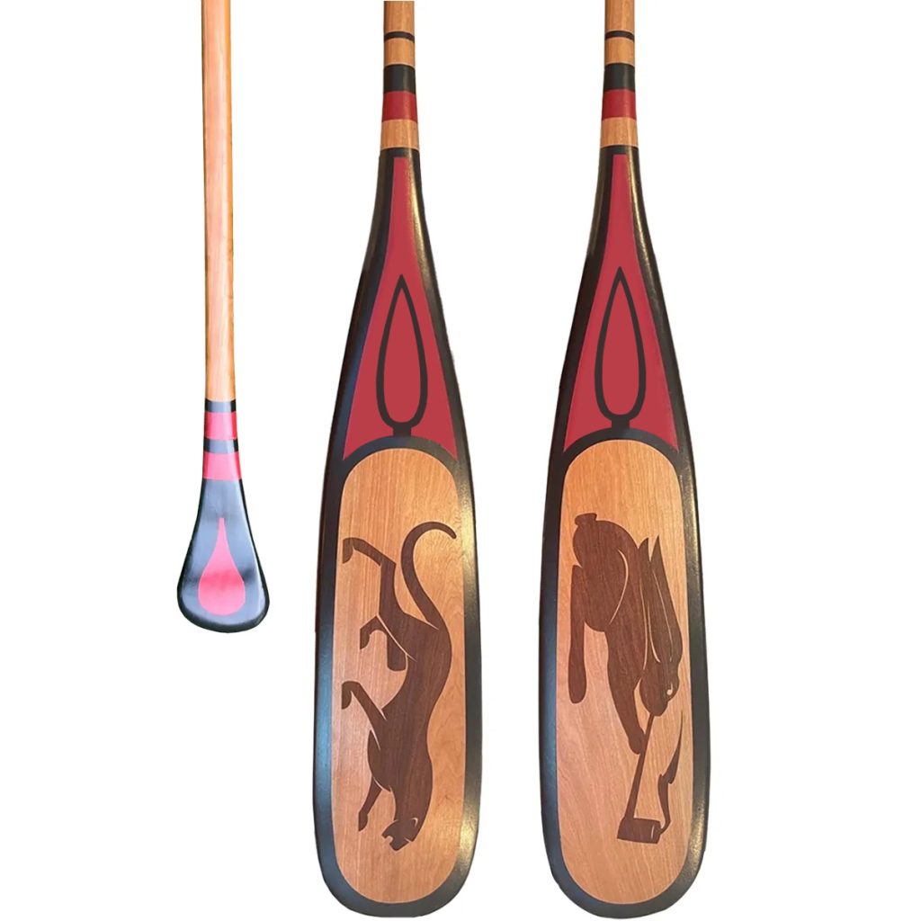 Cree Indian – Smoking Rabbit and Panther Paddle – Up A Creek